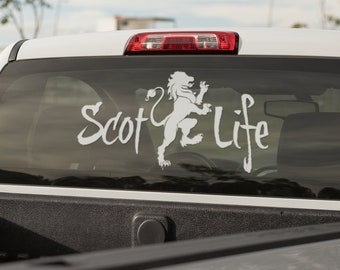 Scotland Window Decal - Etsy