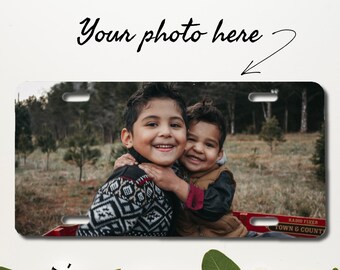 Custom License Plate Front Car Tag Aluminum or Plastic - Etsy