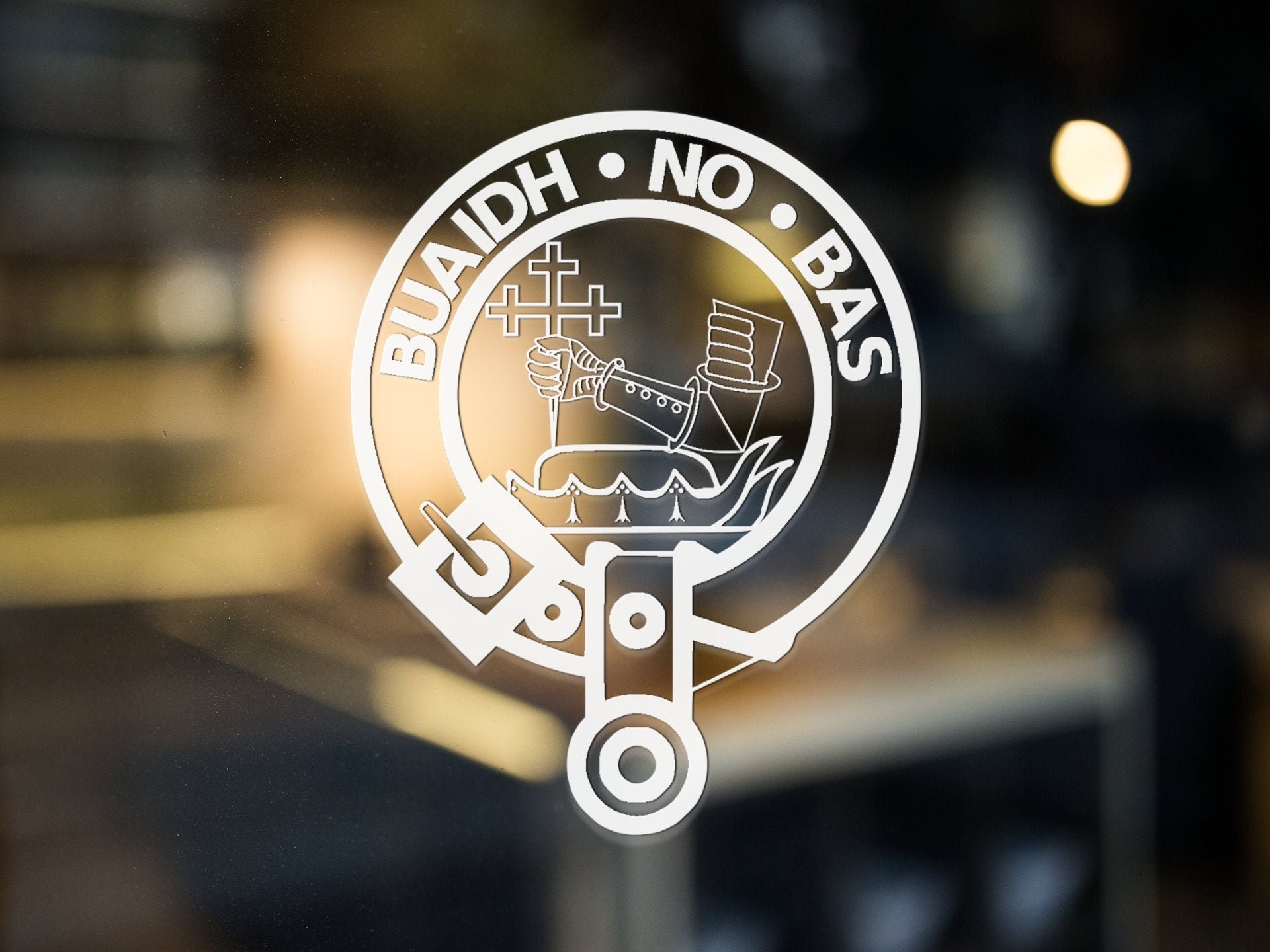 Clan Macdougall Vinyl Decal Scottish Family Crest Bumper - Etsy