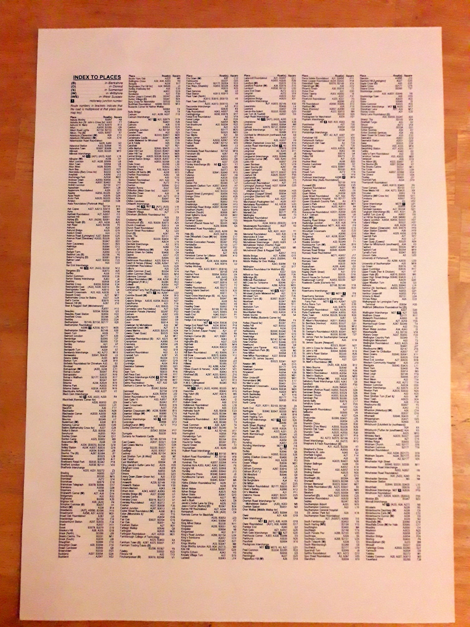 London Underground-style Map of Hampshire Roads - Etsy