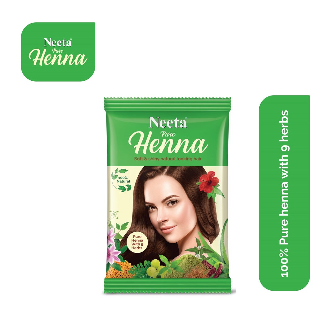 Neeta Hair Henna Natural Henna Based Hair Color With the Power of ...