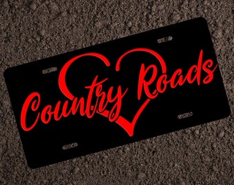 Coal License Plate - Etsy