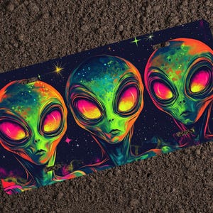 Alien License Plate Novelty Tag Custom Car Accessories - Etsy