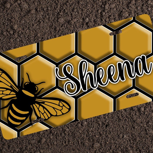 Honeycomb License Plates - Etsy