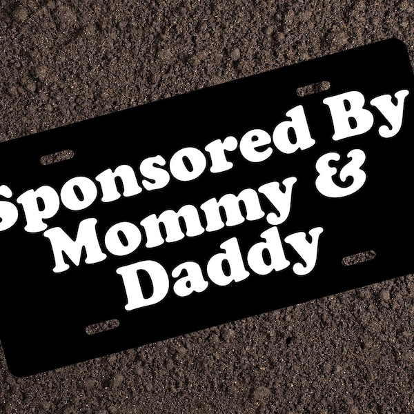 Daddys License Plate - Etsy