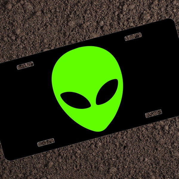 Alien Car Plate Frame - Etsy