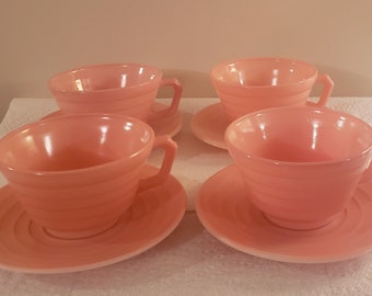 Hazel Atlas Pink | Etsy