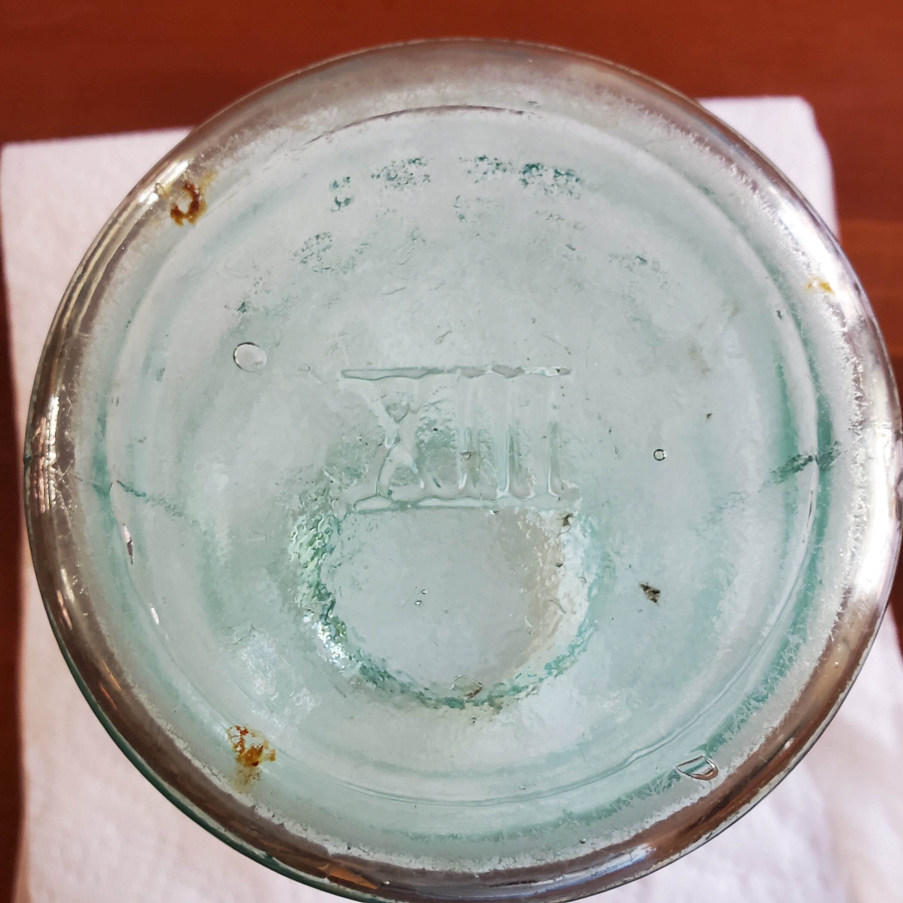 Mason's Patent Nov 30th 1858 Jar With Roman Numeral XIII Number 13 ...