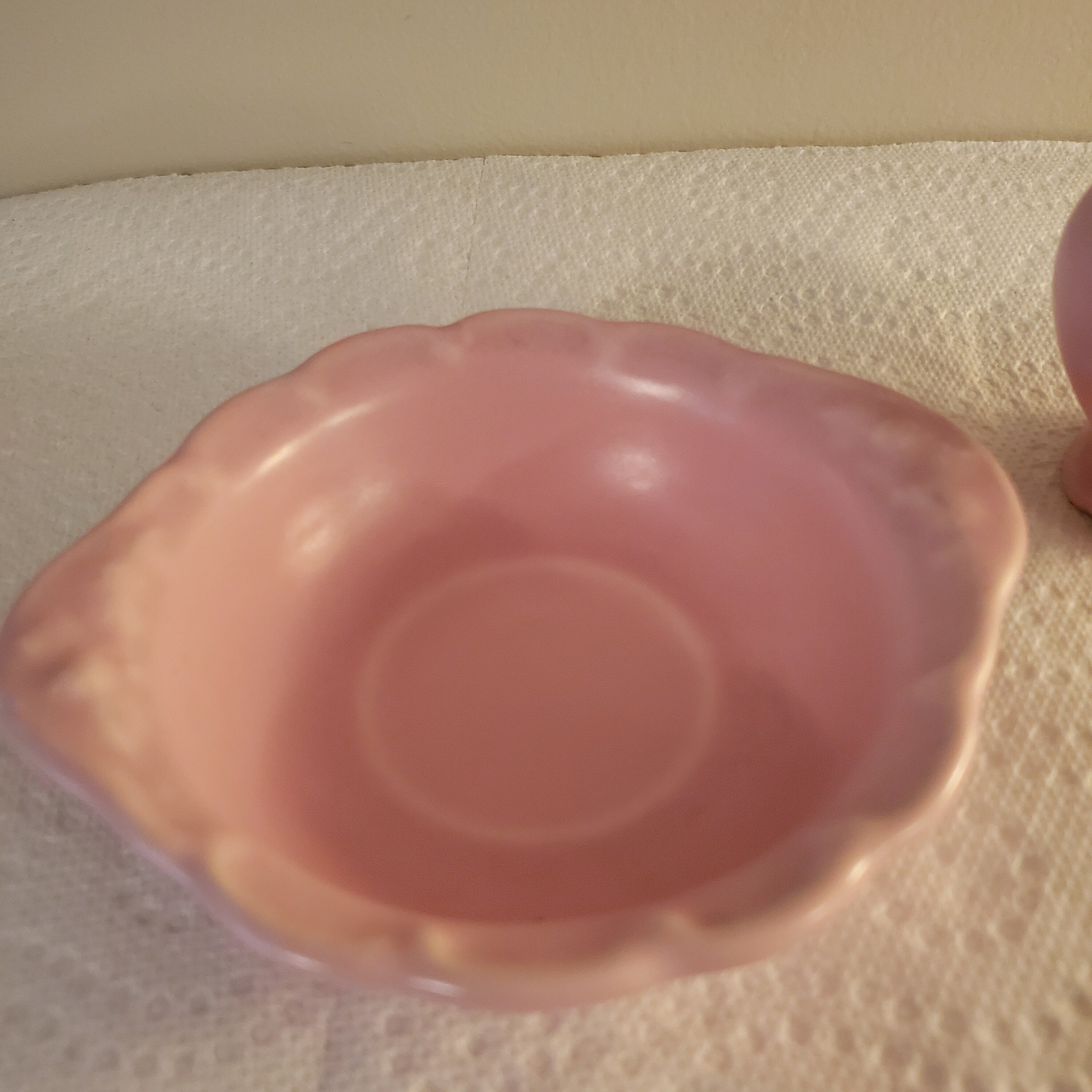 Vintage Pink Mini Wash Basin and Pitcher - Etsy
