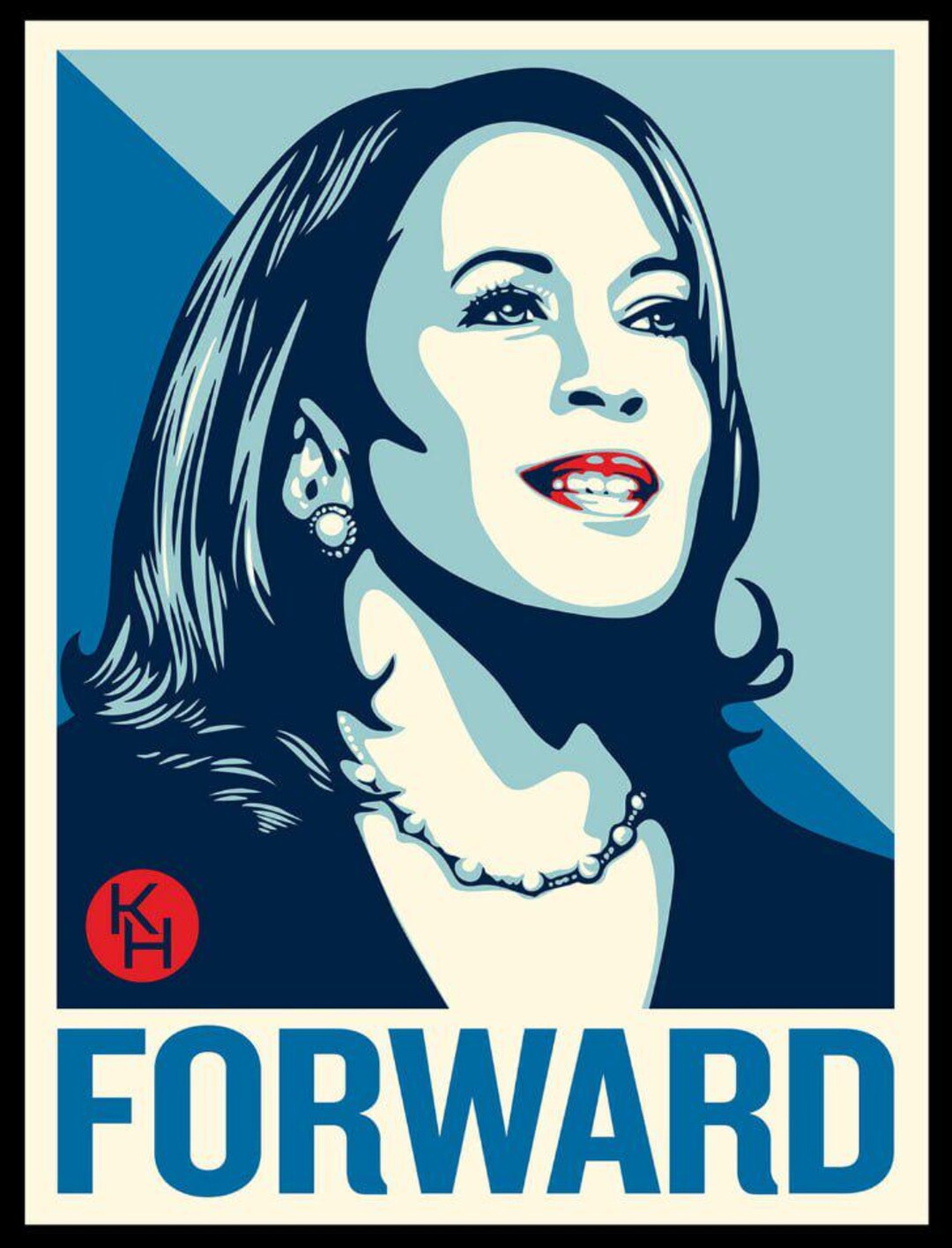 Kamala Harris 2024 - Kamala Forward Poster - Etsy
