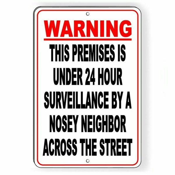 Nosey Neighbor Sign - Etsy