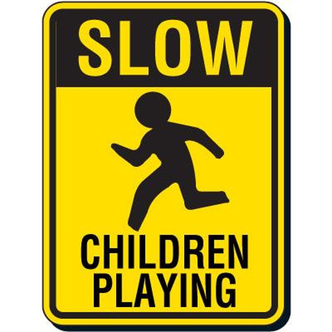 Slow Children Playing Sign - Etsy Slow Children Playing Sign - Etsy