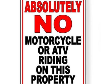 Motorcycle Sign - Etsy