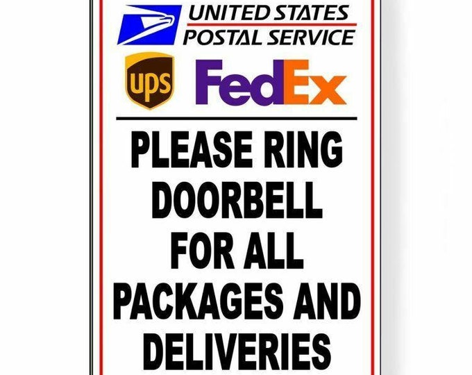No Soliciting Do Not Ring Knock We Do Not Buy Door to Door Metal Sign ...