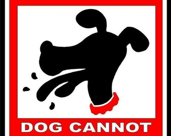 Do Not Throw Packages Over Fence Dog Will Destroy Metal Sign USPS SI091 ...