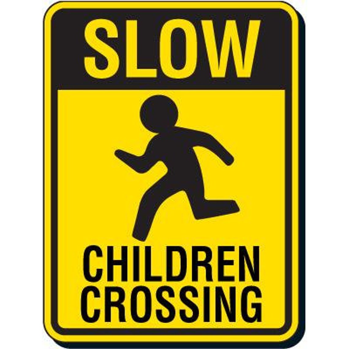 Slow Children Crossing - Etsy