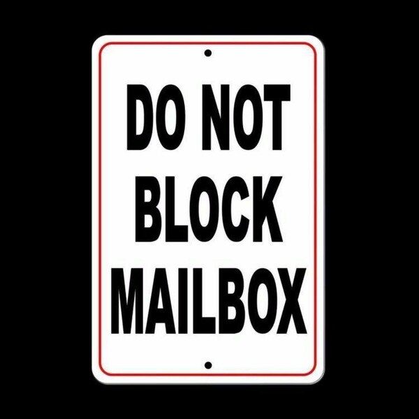 Warning Mailbox Sign - Etsy