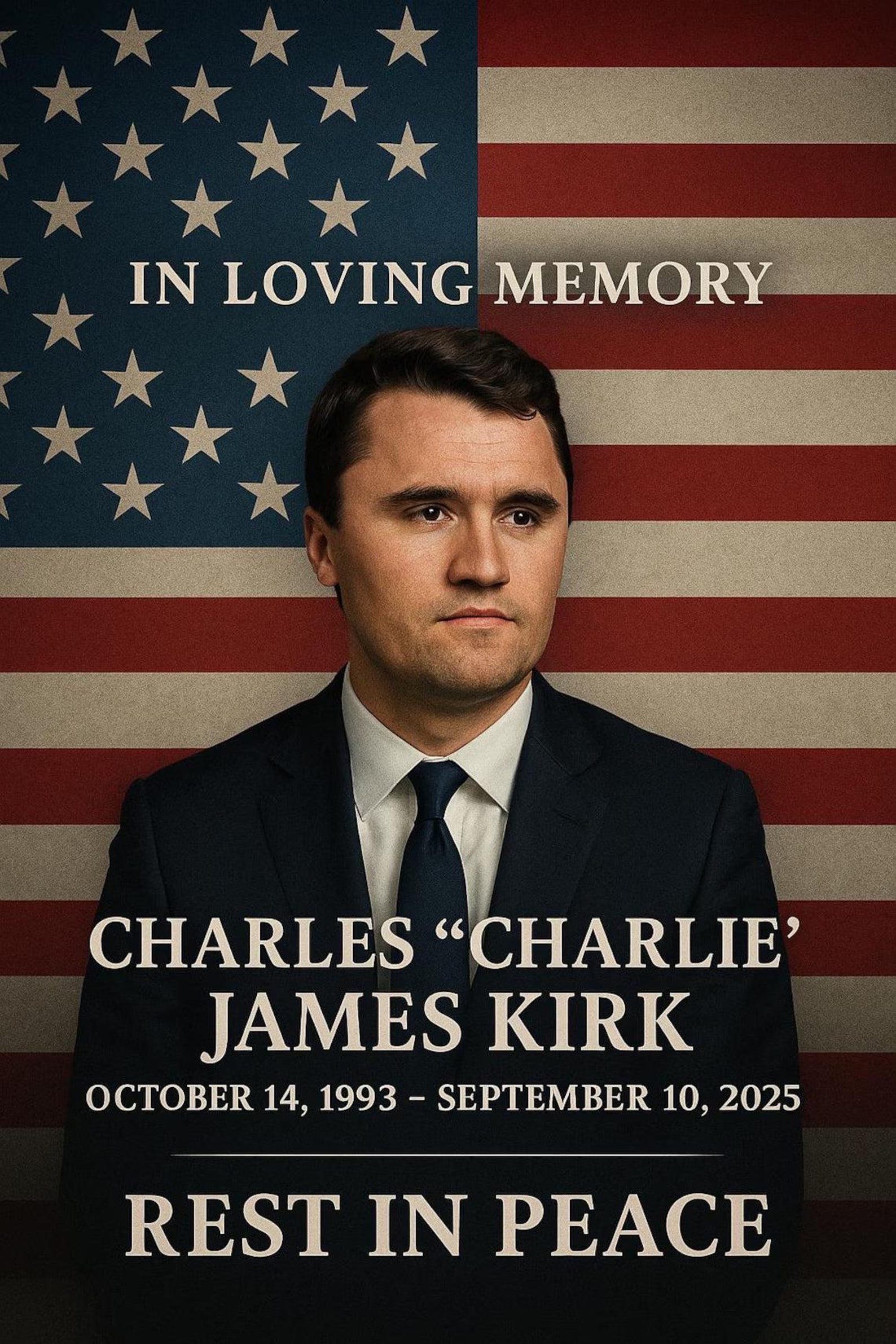 Charlie Kirk Prayer Poster - Etsy Canada