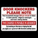Please Ring Bell If No Answer Do Not Leave Packages on Front Porch - Etsy