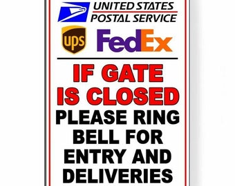 Ring Bell for Entry Sign - Etsy