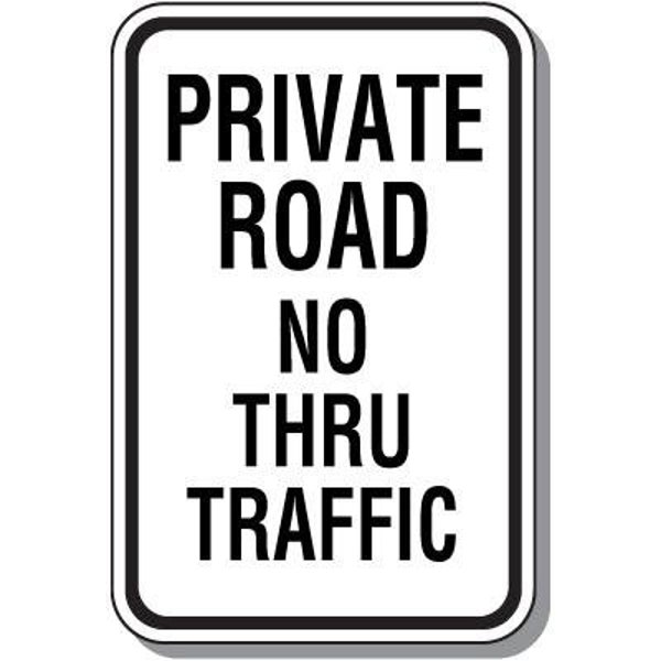 Private Road Sign - Etsy