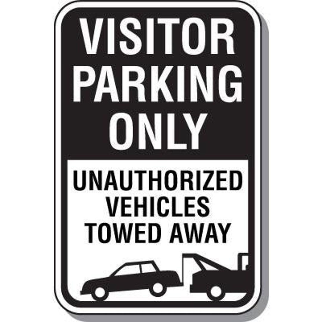 Visitor Parking Only Sign - Etsy