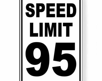 Miles per Hour Sign - Etsy