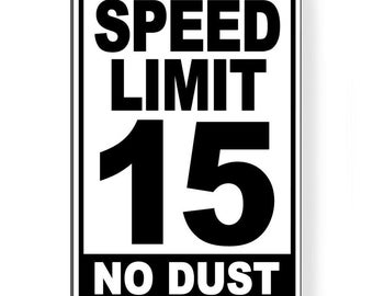 15 Miles per Hour Sign - Etsy