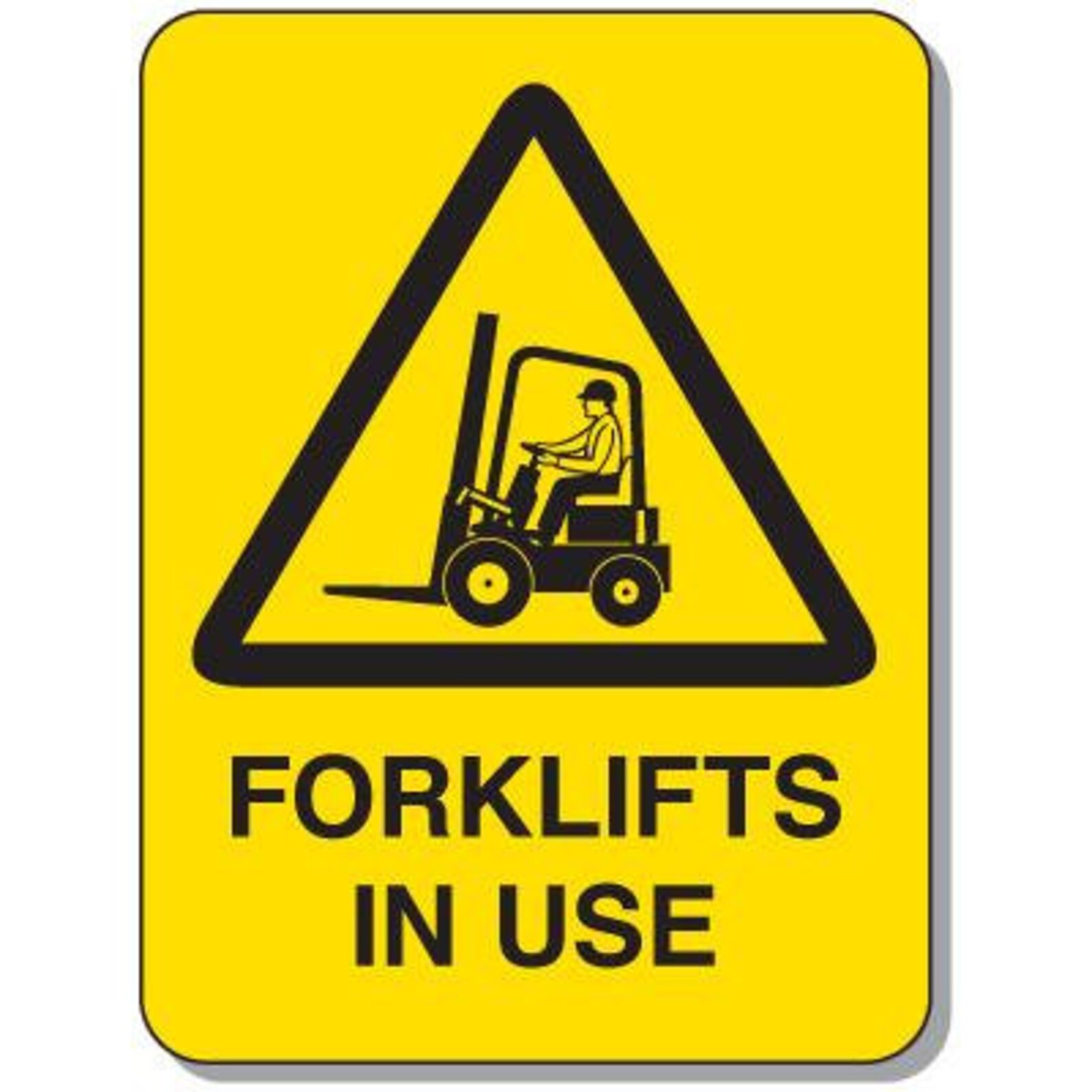 Mining Site Traffic Warning Signs Forklifts in Use - Etsy