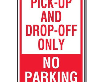 Drop off Only Sign - Etsy
