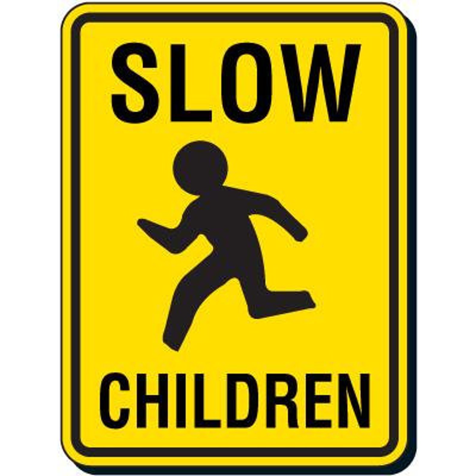 Slow Children Traffic Signs - Etsy Slow Children Traffic Signs - Etsy