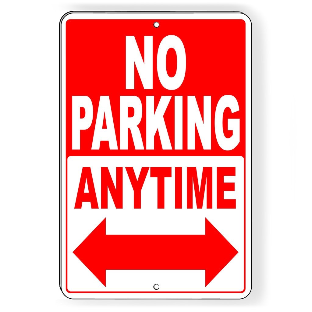 No hay estacionamiento en cualquier momento Flechas dobles - Etsy España