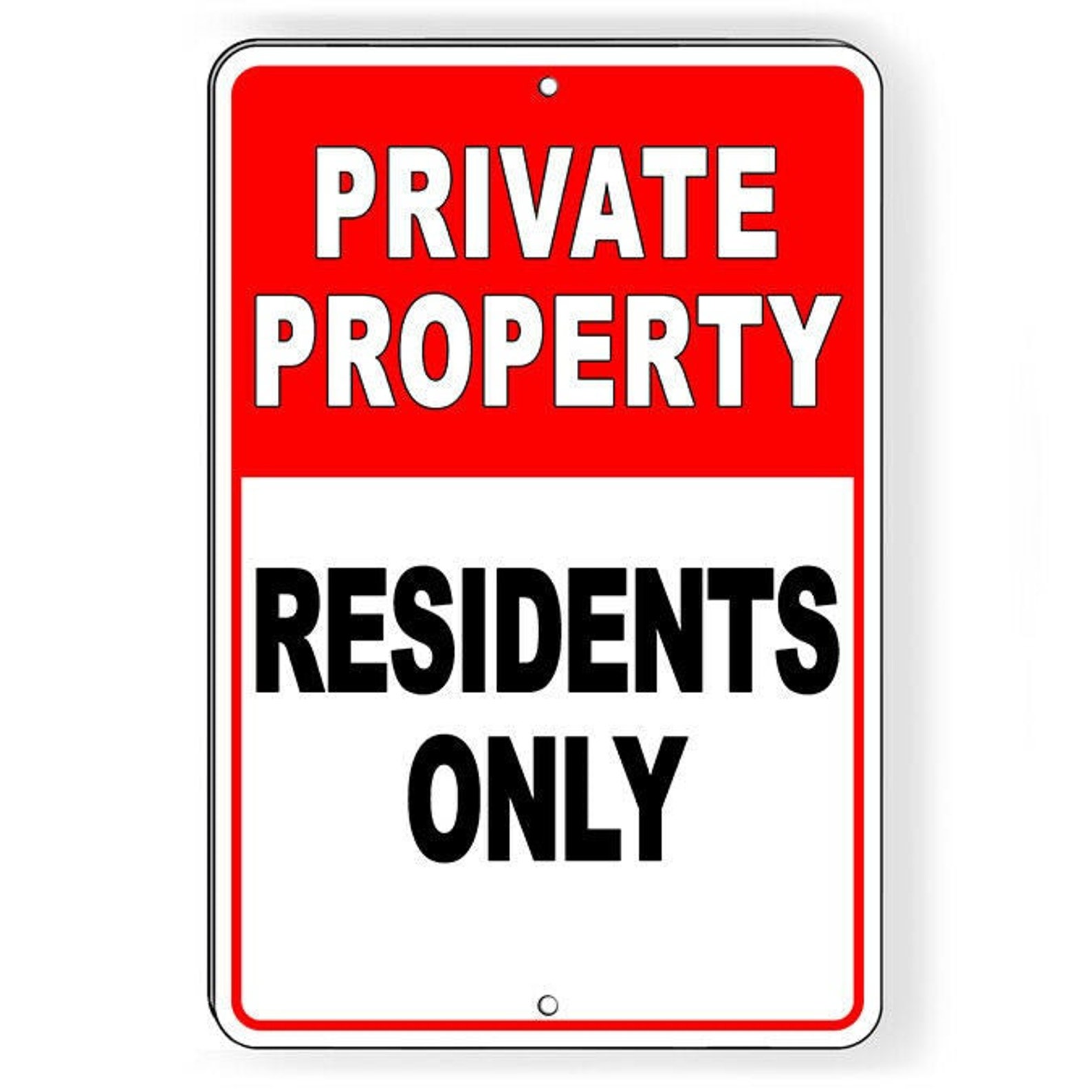 Private Property Residents Only Metal Sign SPP019 Trespassing - Etsy