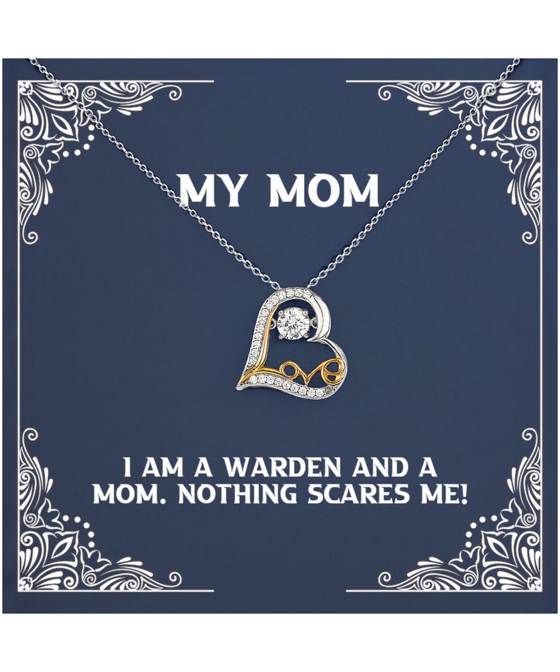 Cool Mom Gifts, I Am A Warden and A Mom. Nothing Scares Me, Birthday ...