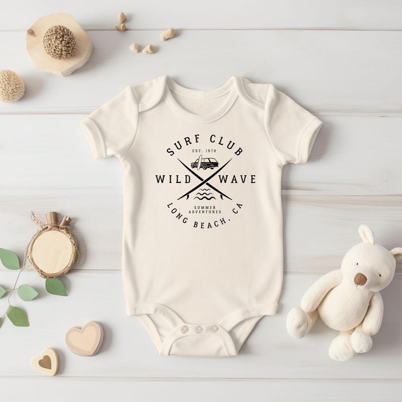 Surfer Baby Bodysuit - Etsy