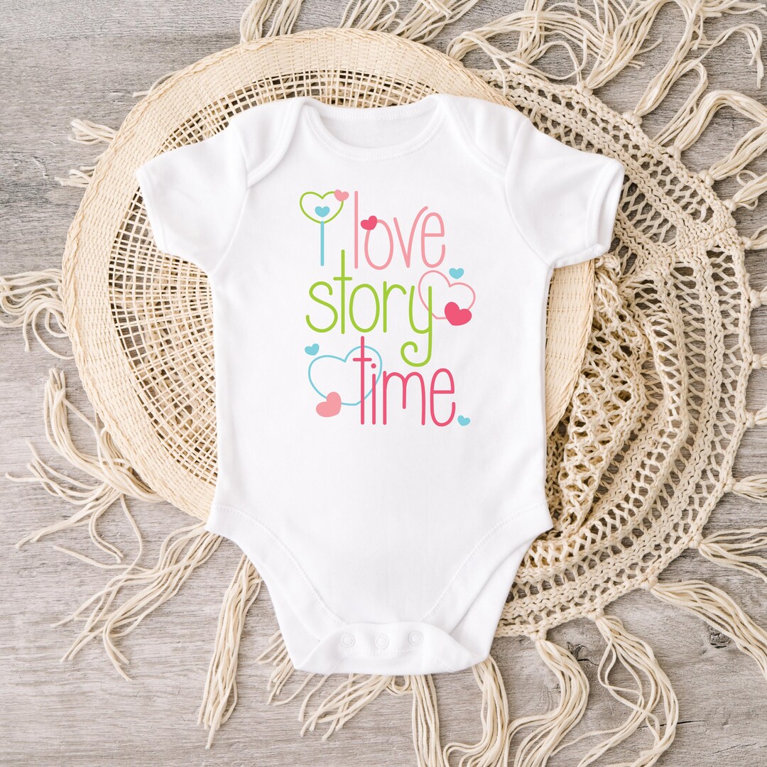 Reading Baby Clothes, Cute Storytime Reading Bodysuit, Ideal for Book ...