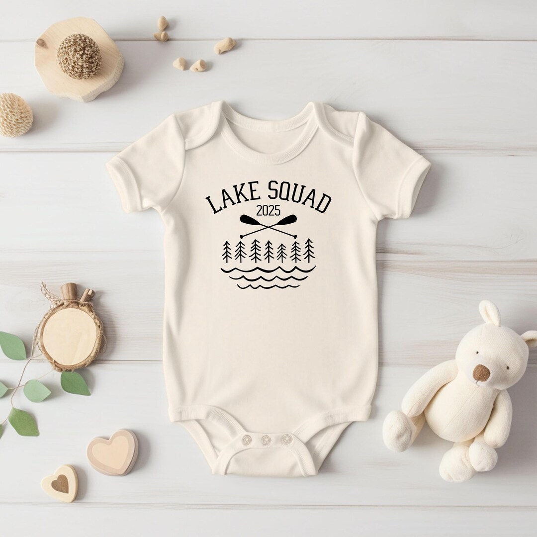 Lake Squad Baby Clothes, Custom Lake Clothes, Summer Baby Clothes, Lake ...