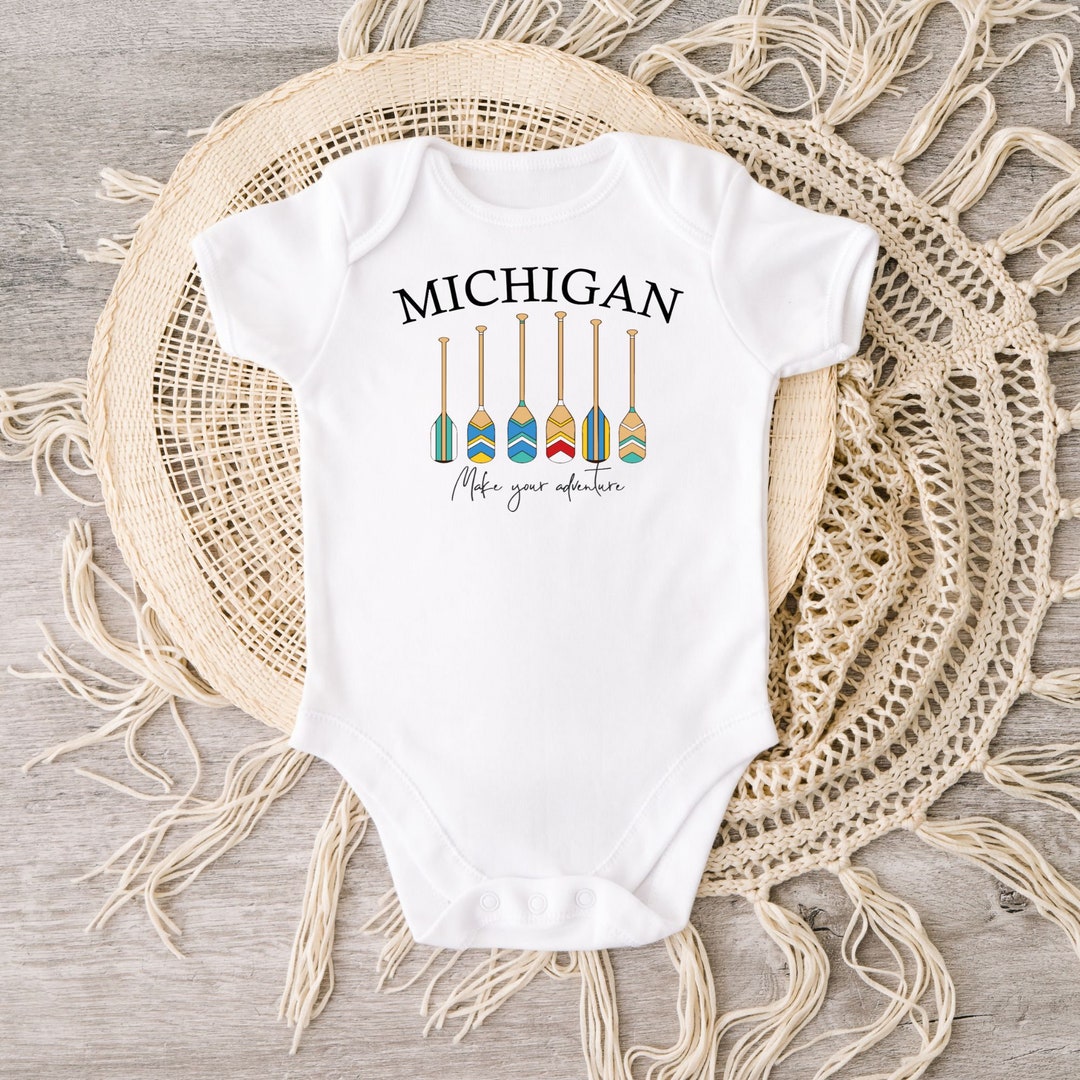 Michigan Baby Clothes, Michigan Baby Apparel, Adventure Baby Clothes ...