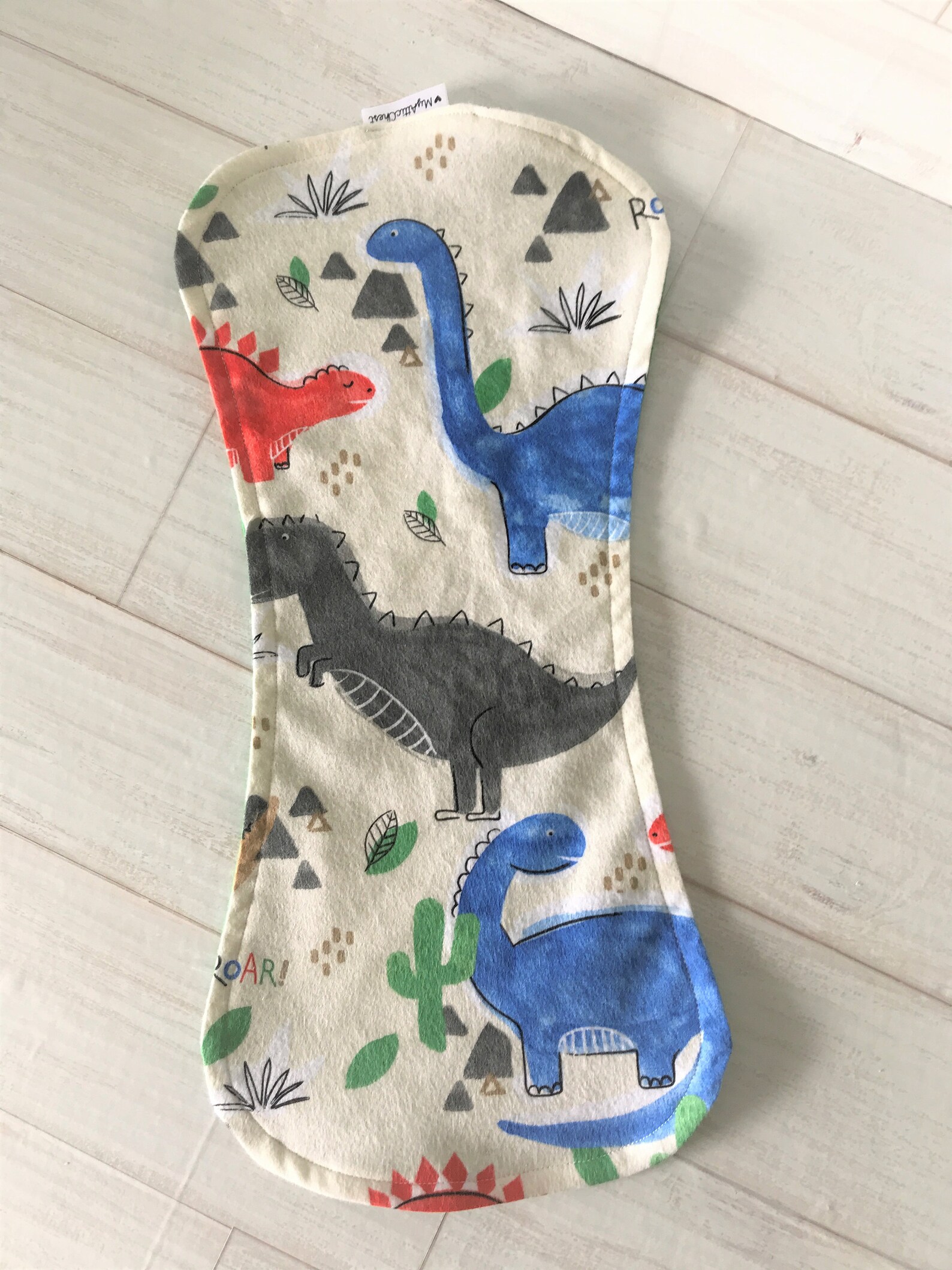 Dinosaur Spit up Cloth Baby Spit up Cloths Custom Burp - Etsy