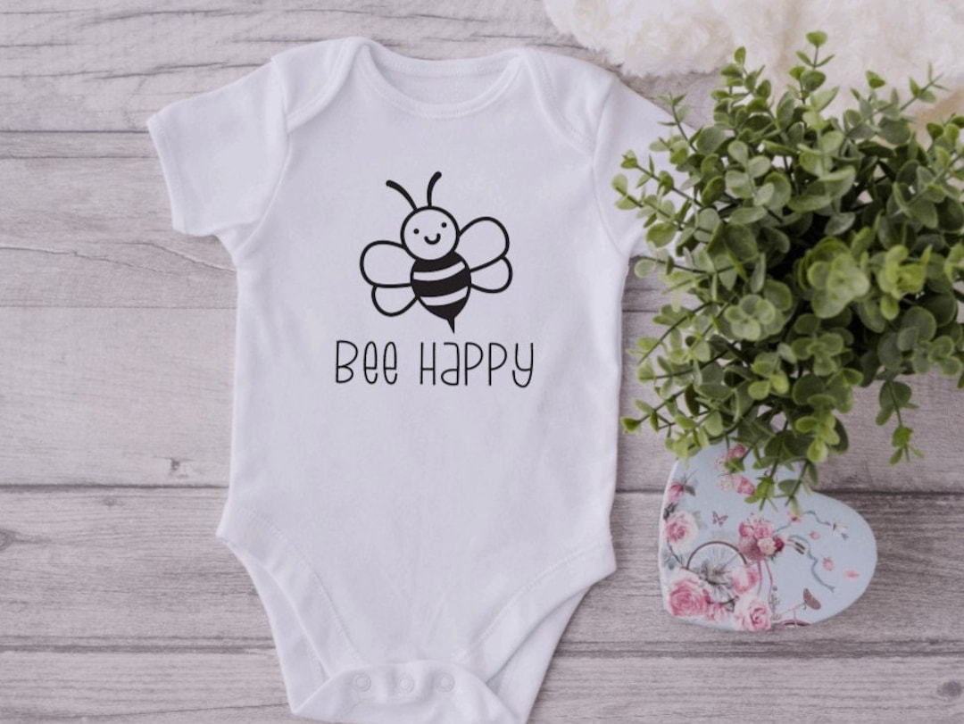 Bumble Bee Baby Outfit, Bumble Bee Baby Gift, Honey Bee Baby Bodysuit ...