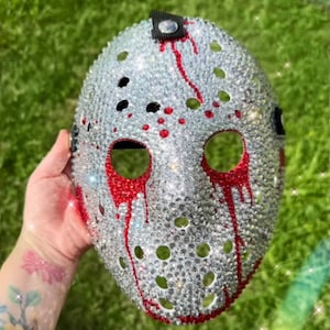 Bloody Bling Jason Mask - Etsy