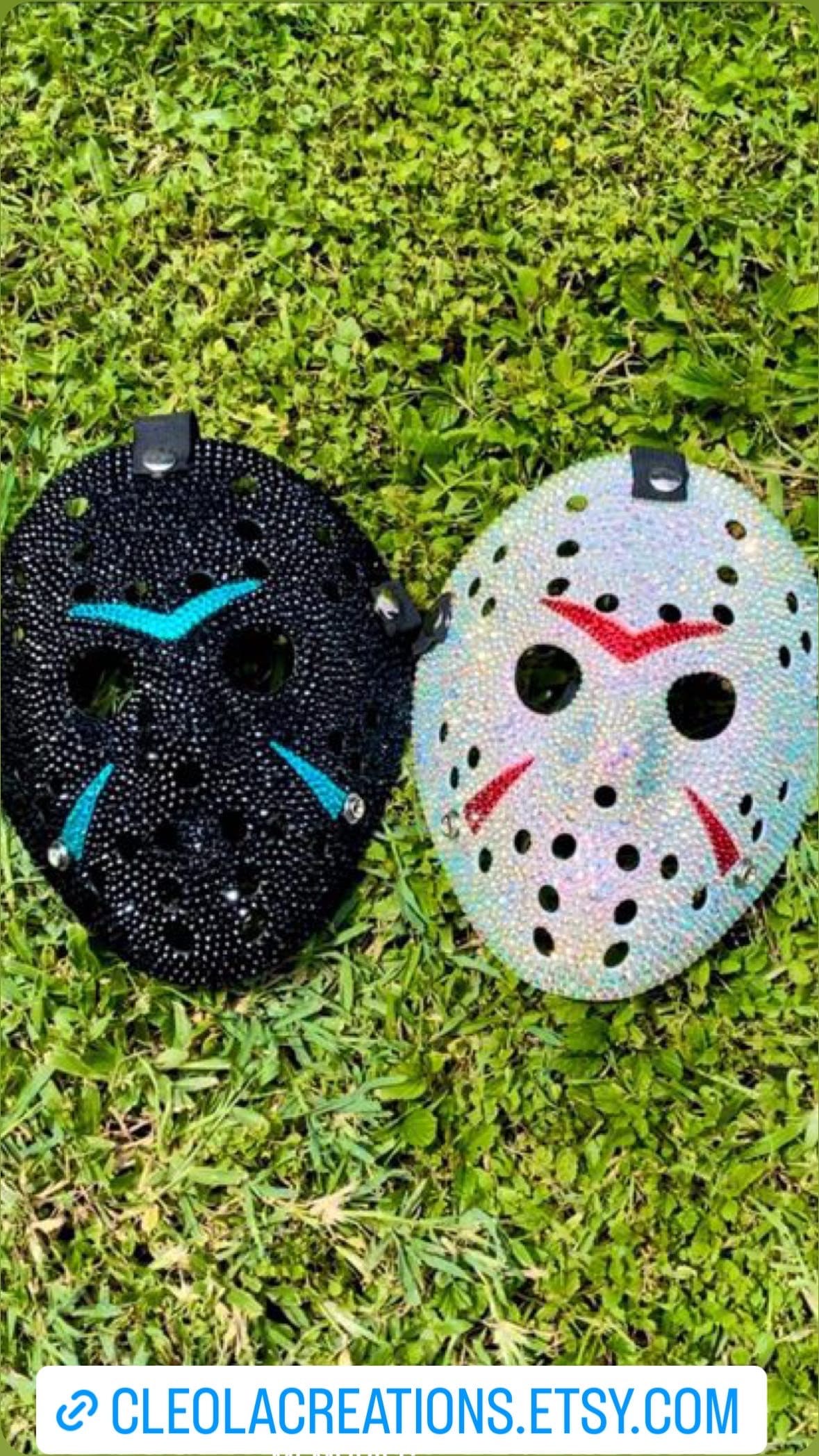 Bloody Bling Jason Mask - Etsy