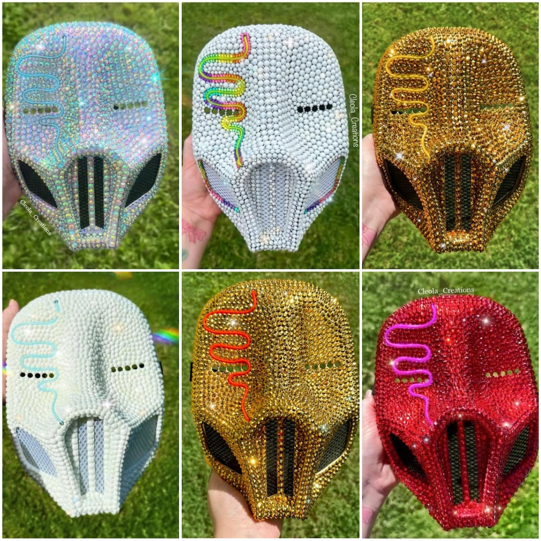 PRE Order Bling Sickick DJ Mask W/ Light - Etsy