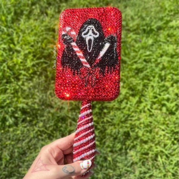 Bedazzled Scream Mask - Etsy