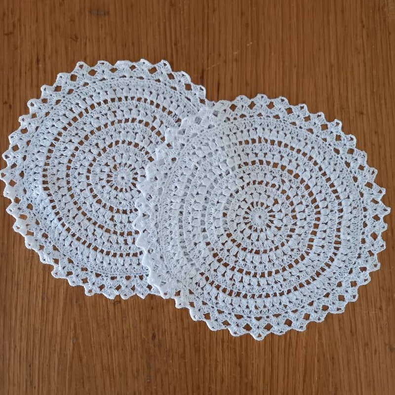 White Lace Doilies - Etsy