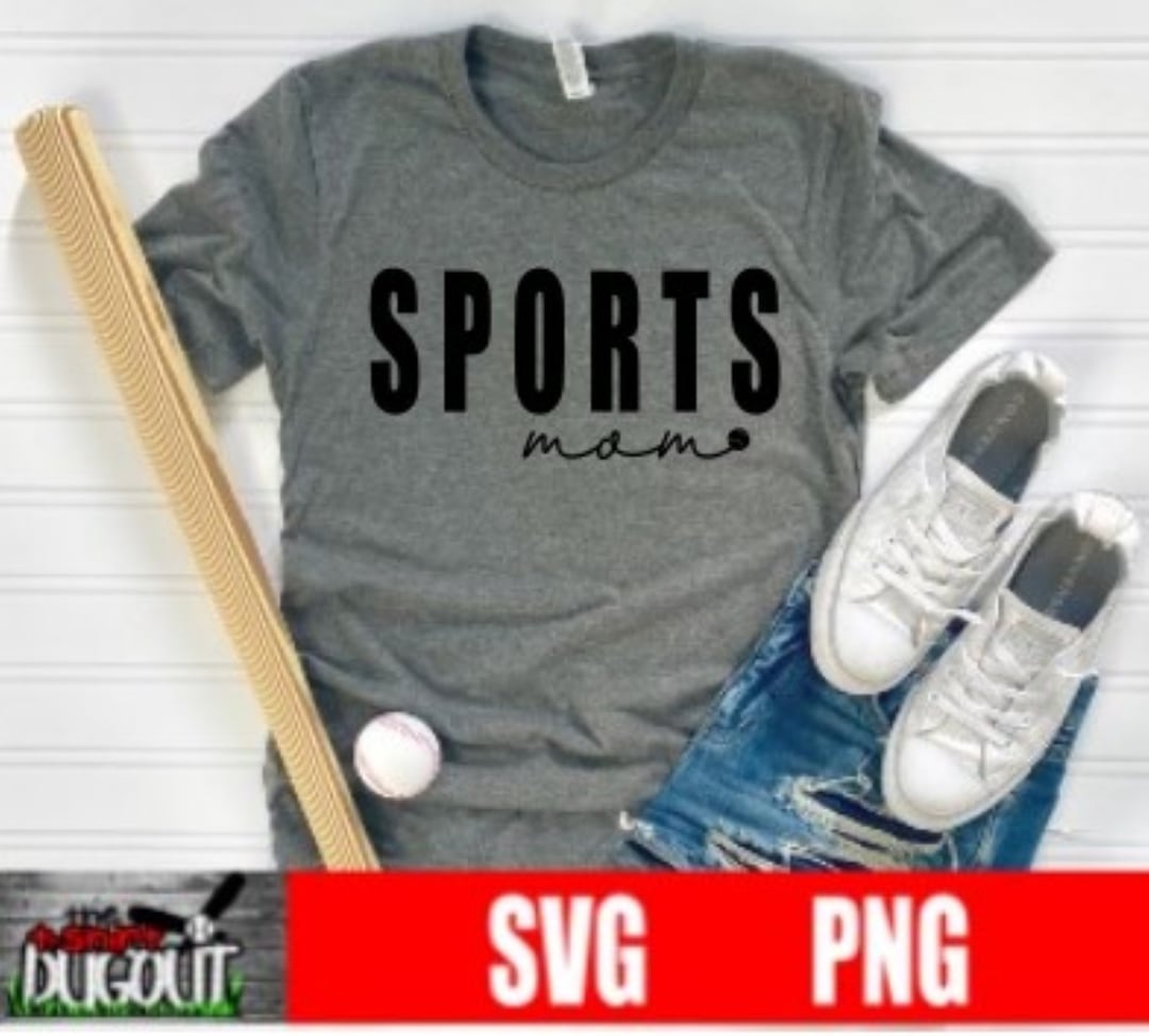 Sports Mom Baseball SVG Cut File Cricut File Svg Files for Cricut ...