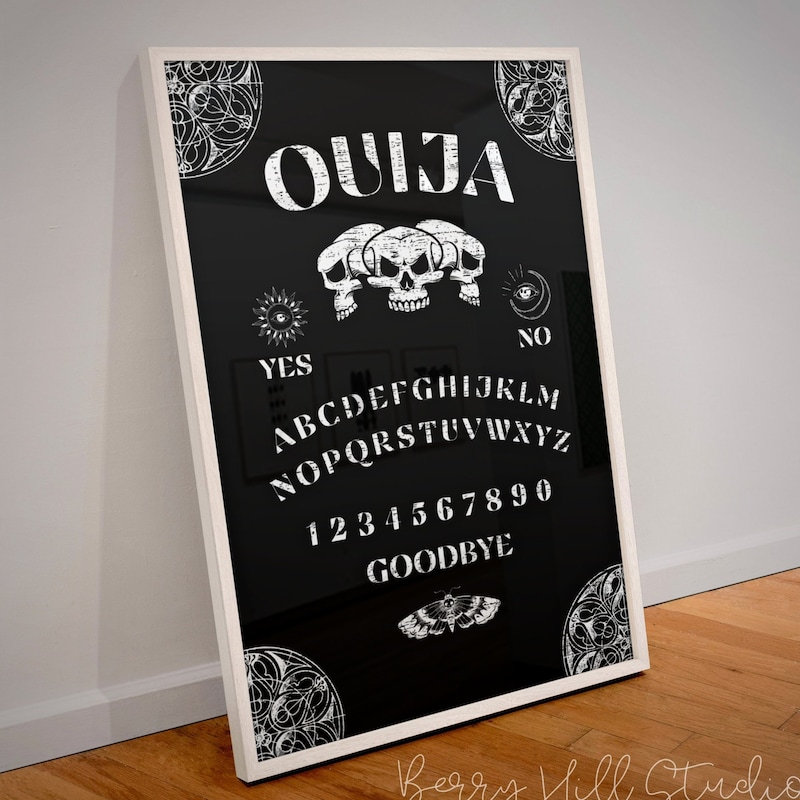 Ouija Board Print - Etsy