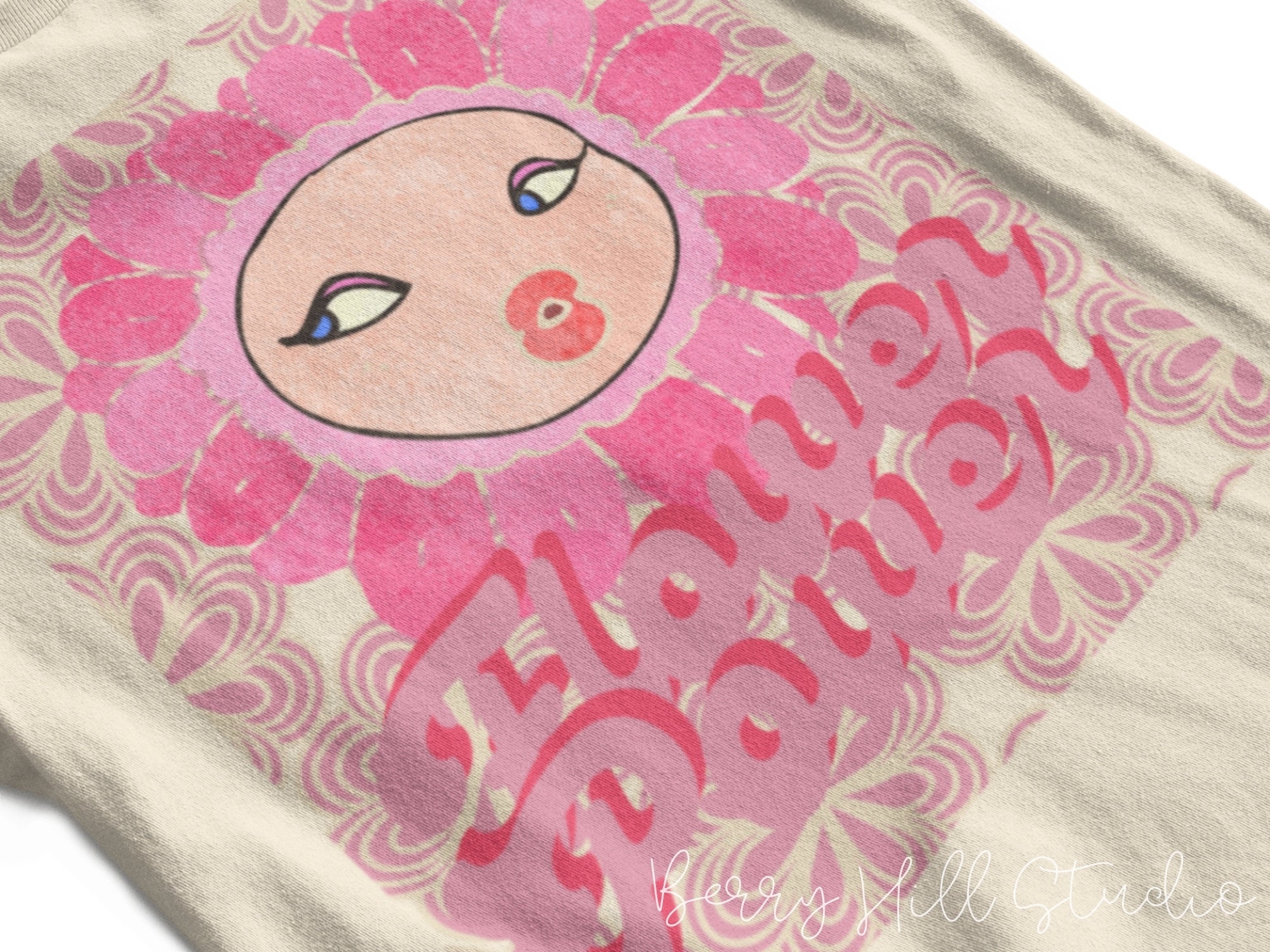Flower Power Shirt, Retro Flower Power Graphic T Shirt, Floral 70s ...