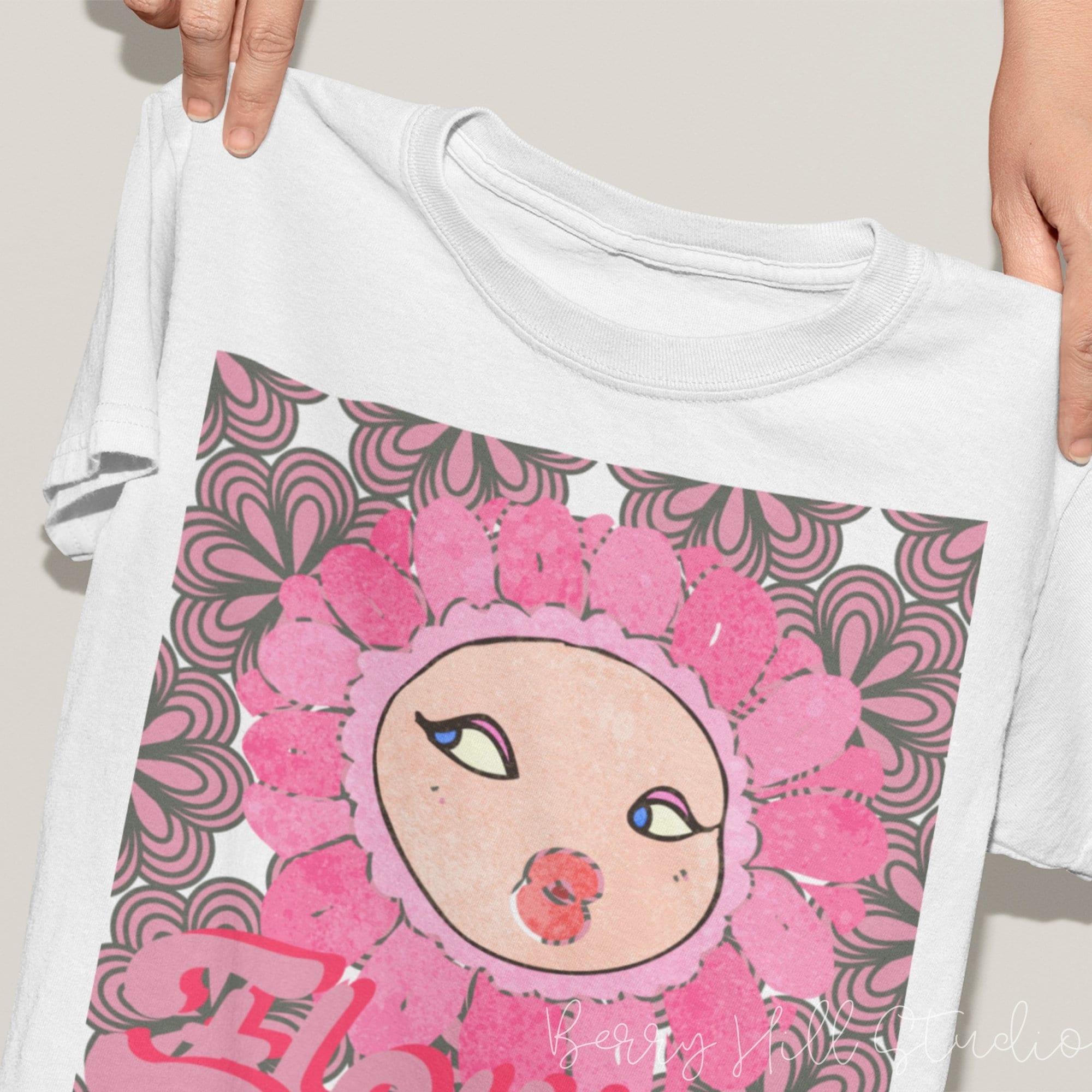 Flower Power Shirt, Retro Flower Power Graphic T Shirt, Floral 70s ...