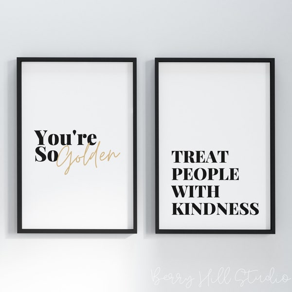 Treat People With Kindness - Etsy